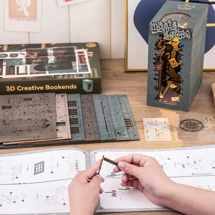 Magic House - Magnificent DIY Book Nook Shelf Insert - Zenkrafts