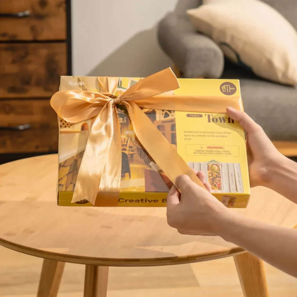 Sunshine Town - Riveting DIY Book Nook Shelf Insert - Zenkrafts